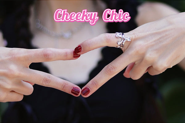 Lava Wave Chunky Ring – cheekychic